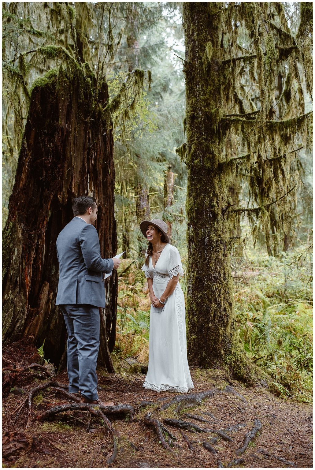 Hoh Rainforest Elopement - Courtney Lynn