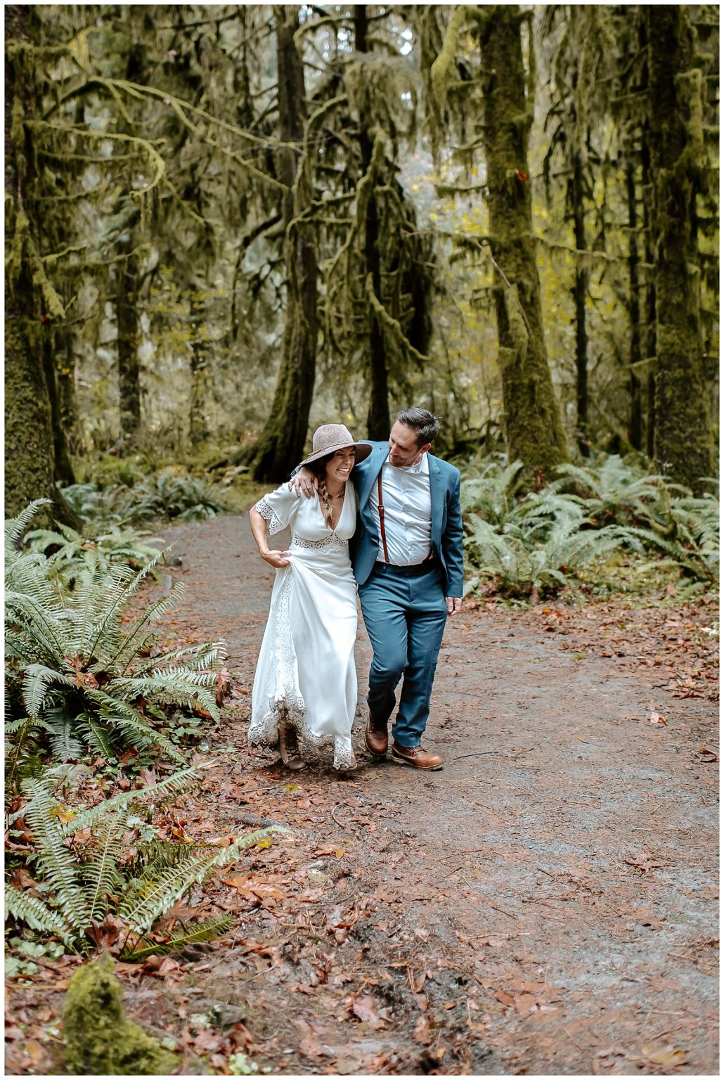 Hoh Rainforest Elopement - Courtney Lynn